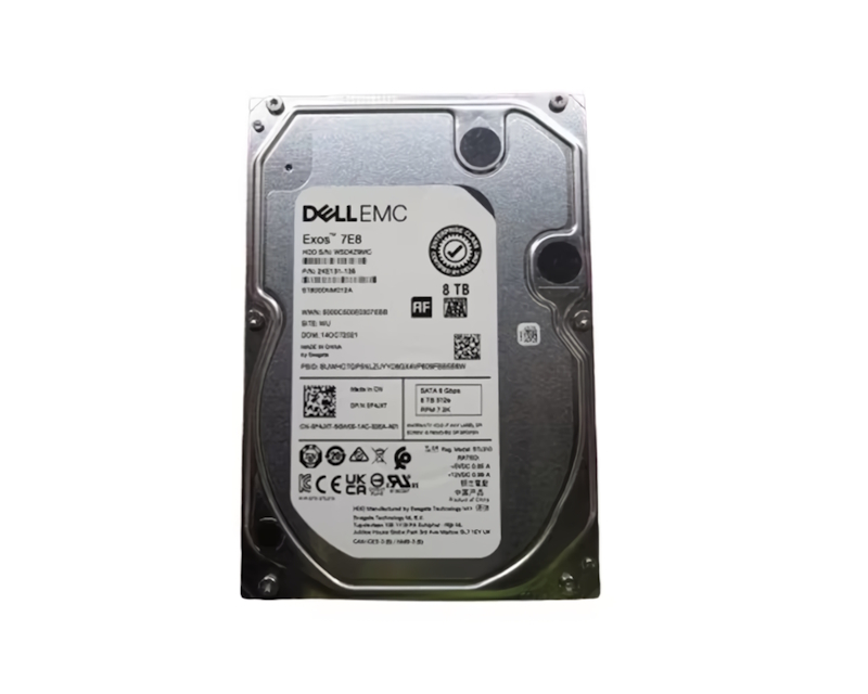 DELL 8TB 3.5 inch SATA 7.2K Cus. Kit