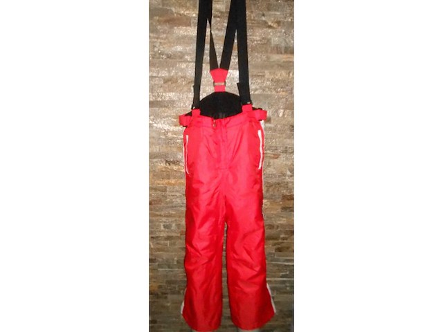 Ski pantalone crvene vel. 14-16