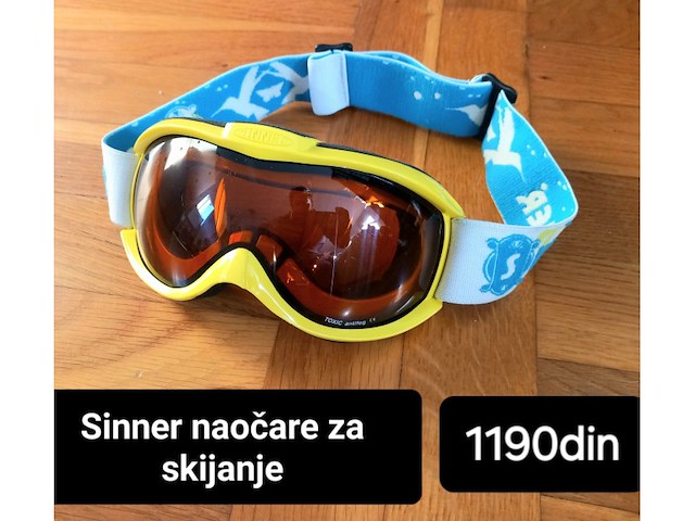 SINNER TOXIC uniseks naočare za skijanje ski snowboard