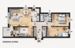 ČETVOROSOBAN STAN – TELEP – 79,02 m²
