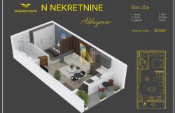 STUDIO APARTMAN u kompleksu - direktna prodaja (bez provizije)