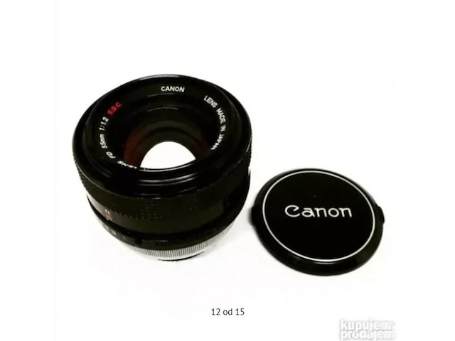 Canon Lens FD 55mm SSC f/1.2, FD bajonet