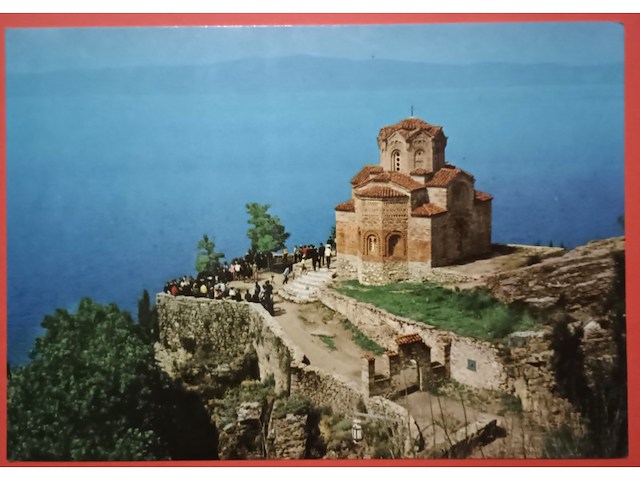 OHRID-MANASTIR `SV. JOVAN KANEO`-RAZGLEDNICA (čista)