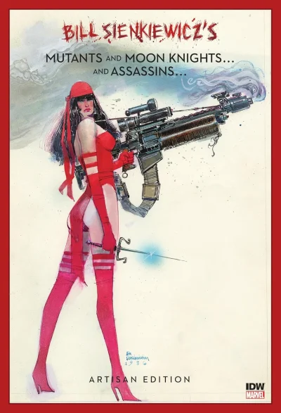 Bill Sienkiewicz's Mutants and Moon Knights and Assassins