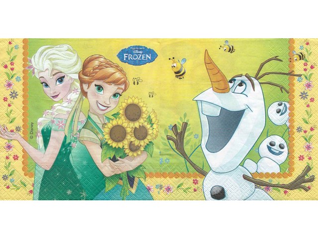 Salveta POV57K5_035 - 33x33cm Disney Frozen