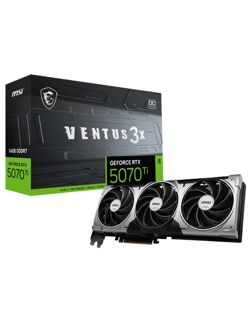 MSI GeForce RTX 5070 Ti 16G VENTUS 3X OC