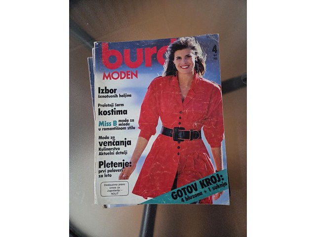 Burda - April 1988.