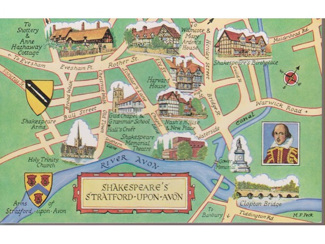 SKAKESPEARE` S STRATFORD-UPON-AVON