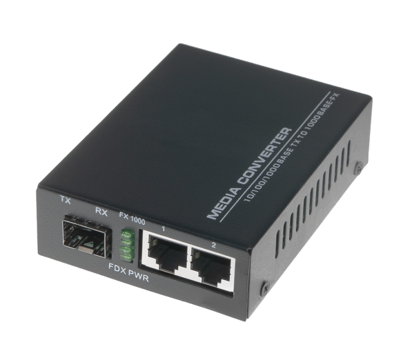 OPTON media konverter SFP-2xRJ45 MC230S