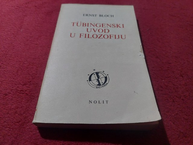 Tubingenski uvod u filozofiju Ernst Bloch