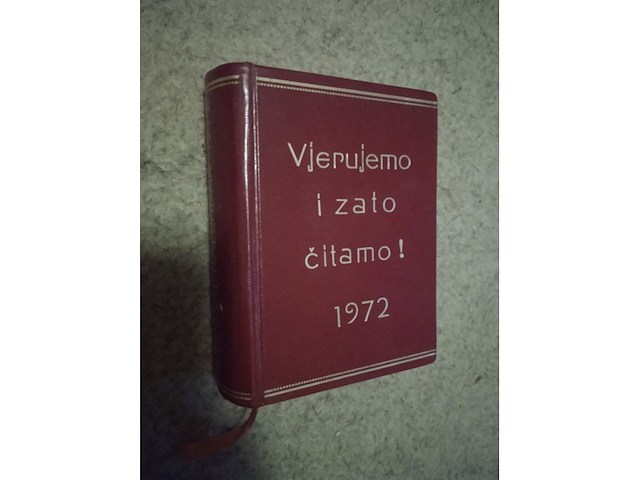 Vjerujemo i zato čitamo ! 1972. - Gabrijel Jonke