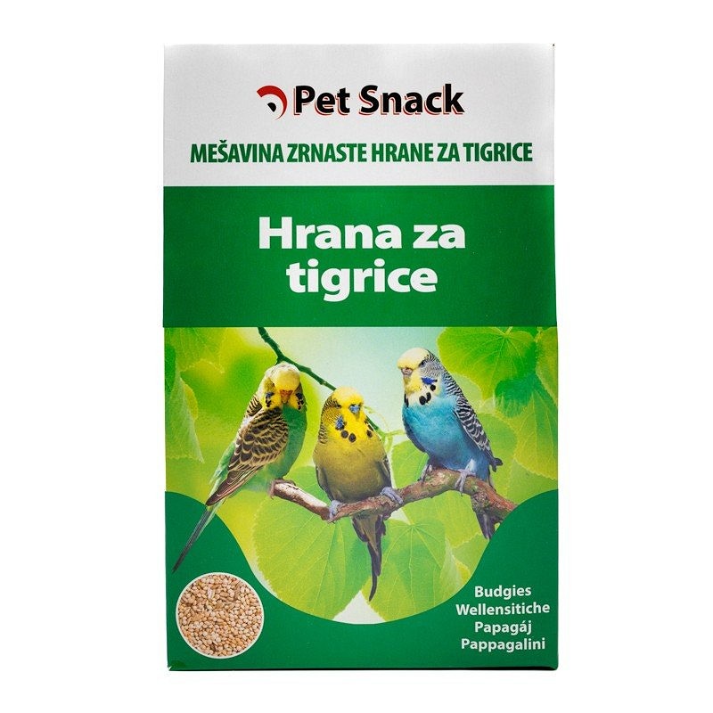 PET SNACK HRANA ZA TIGRICE PAPIGE 400G /23384/