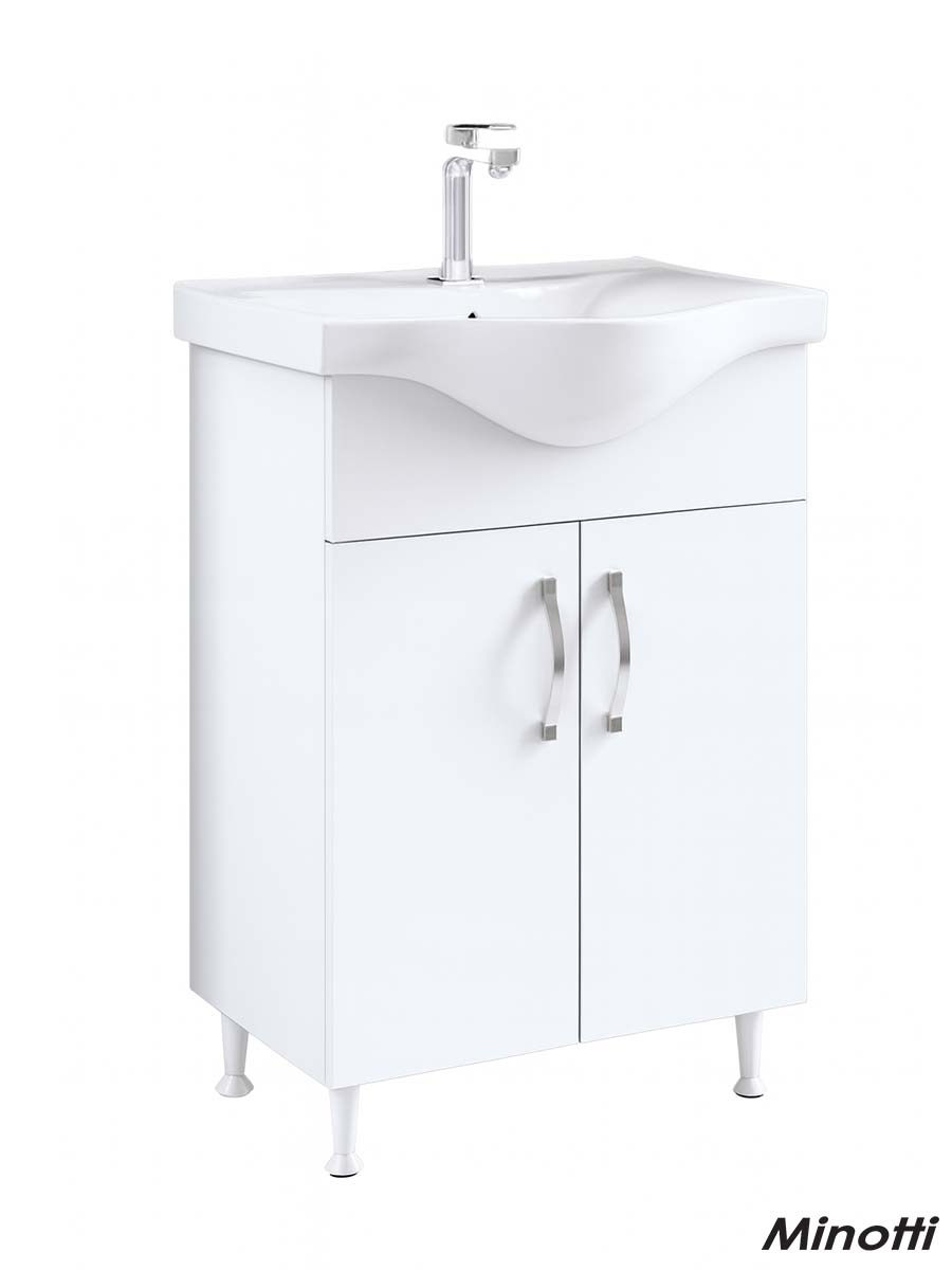 Lavabo sa ormarićem 55cm Uniline Moda Minotti
