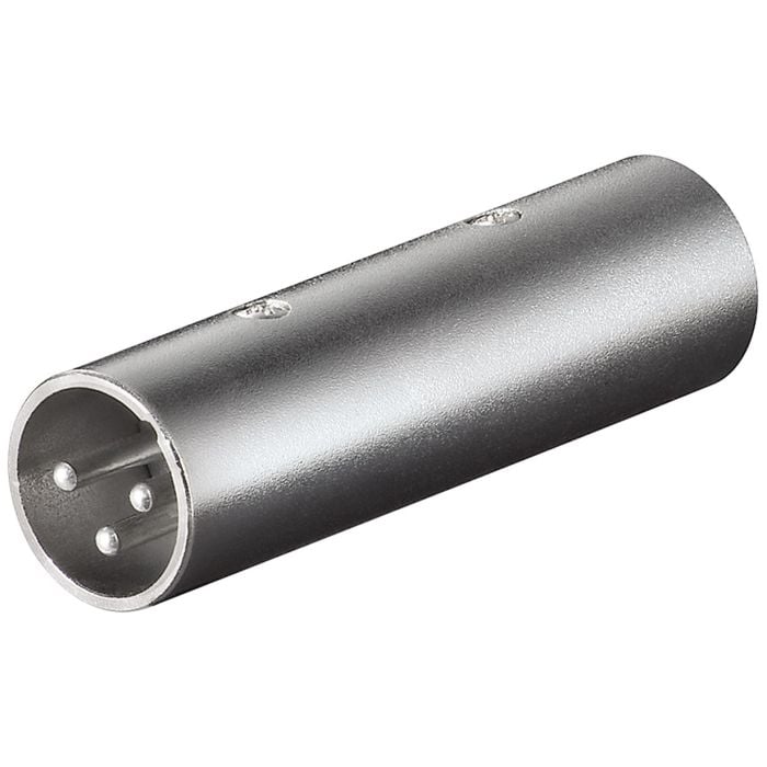 Goobay adapter XLR m - XLR m
Goobay adapter XLR m - XLR m