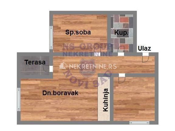 Trosoban 59m2 Sremska Kamenica