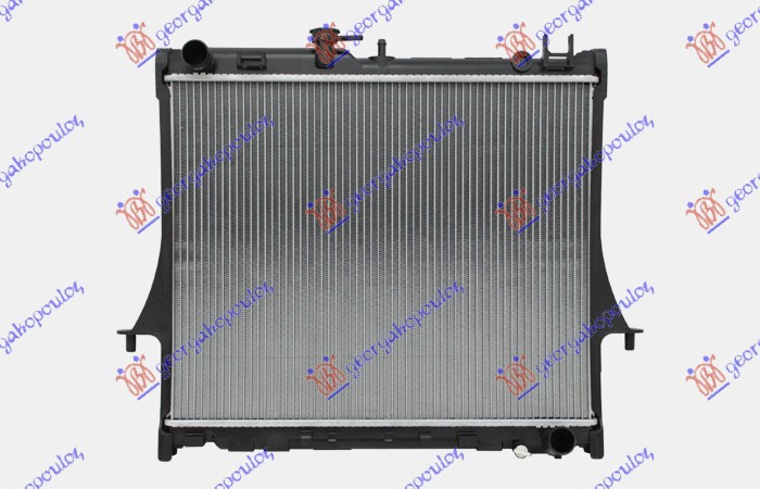 HLADNJAK MOTORA 2.5 TD (MAN) (47.5x59x16) (KOYO) ISUZU P/U D-MAX (2002-2007) (OEM: 8973333512)