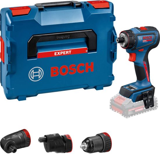 Bosch EXPERT EXSR18V-90FC akumulatorska bušilica/odvrtač Solo; bez baterije i punjača + 3 FC nastavka i L-BOXX (06019R2003)