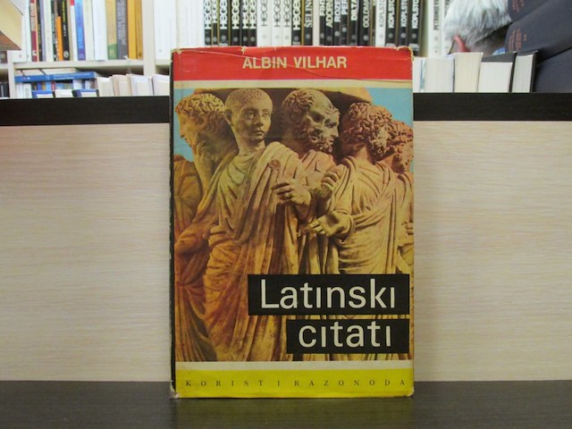 LATINSKI CITATI - Albin Vilhar