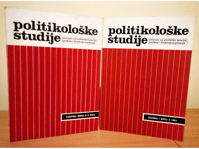 POLITIKOLOSKE STUDIJE