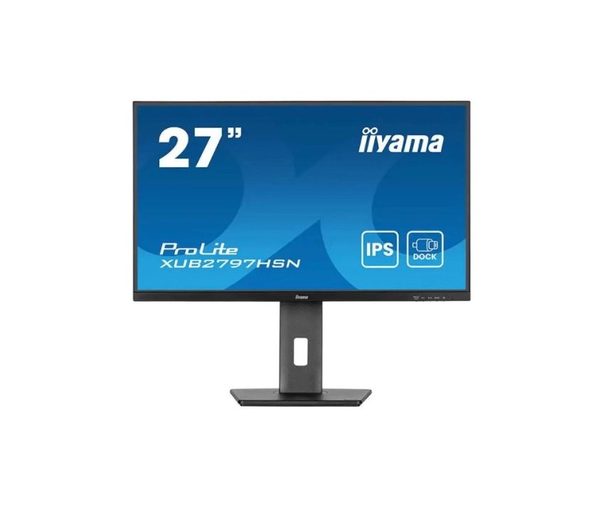 Monitor 27" Iiyama XUB2797HSN-B2 IPS 1920x1080/100Hz/1ms/HDMI/DP/VGA/audio