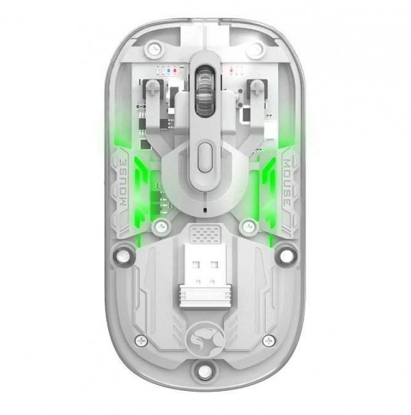 Marvo Scorpion Prism M808W Transparent Wireless gaming mouse