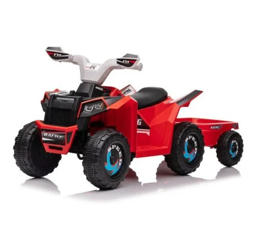 ATV na baterije sa prikolicom TS-039 Crvena