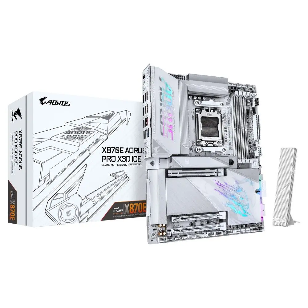GIGABYTE X870E AORUS PRO X3D ICE