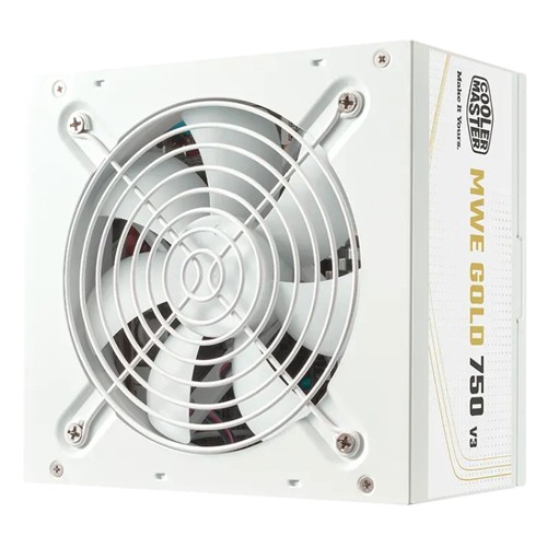 Cooler Master 750W MWE Gold V3 ATX 3.1 White Edition ATX 3.1 PC napajanje MPE-7506-ACAG-GEU