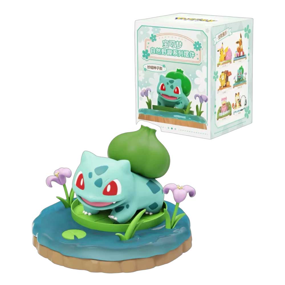 Pokemon Natural Wildlife Decoration - Bulbasaur