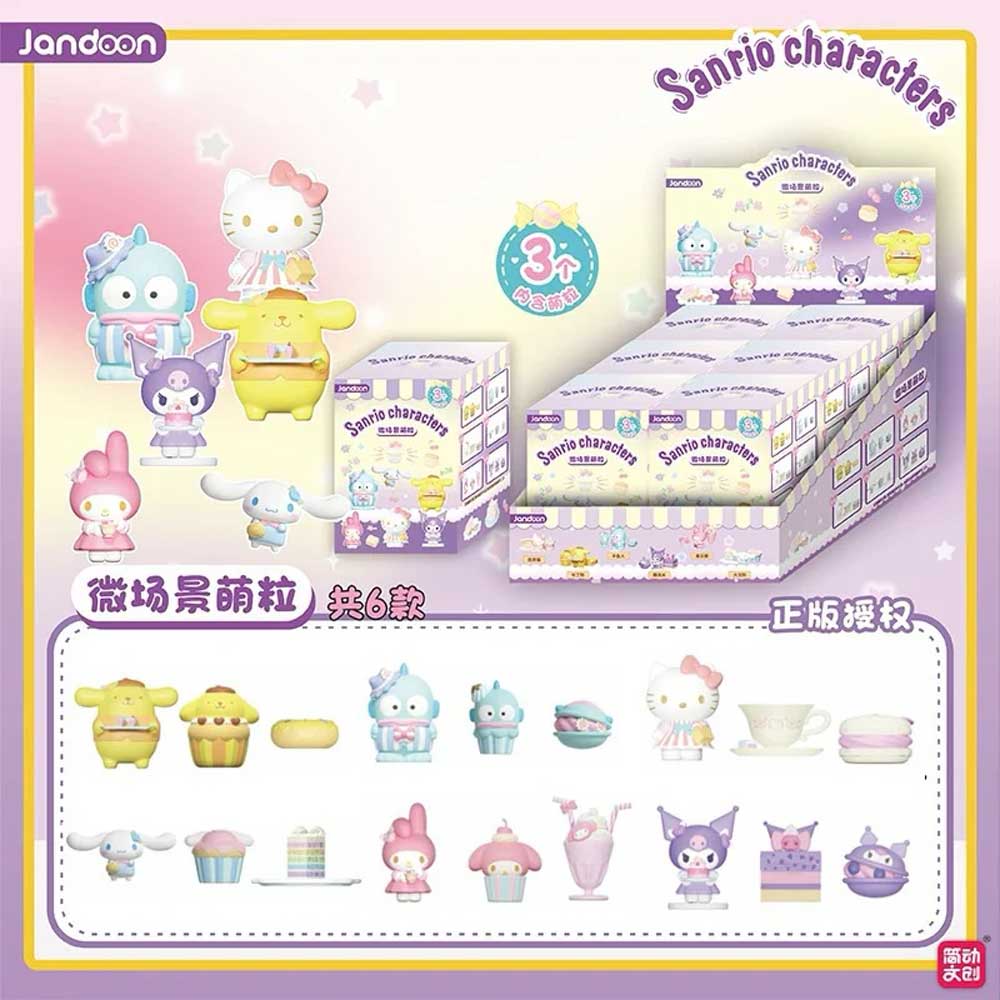 Jandoon Blind Box - Sanrio Cute Miniature Scenes