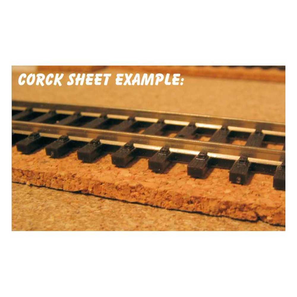 Cork Sheet - size198x298mm - thickness 5mm