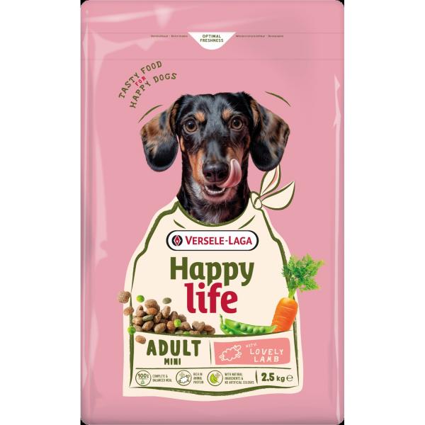 Happy Life Mini Adult Lamb 2,5 kg