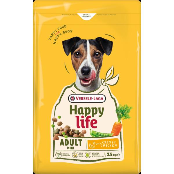 Happy Life Mini Adult Chicken 2,5 kg