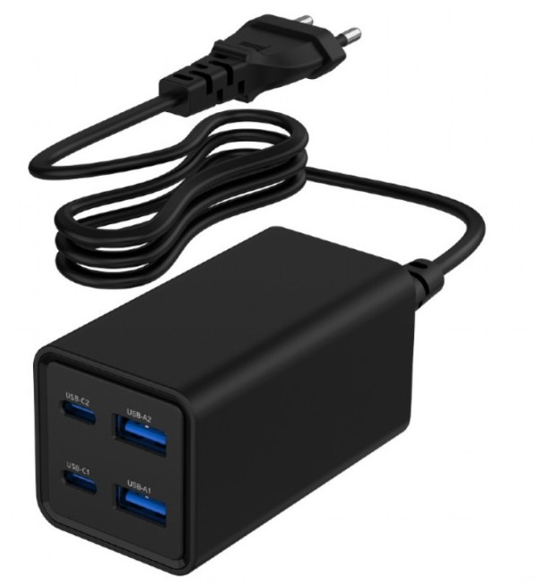 PUNJAČ KUĆNI 65W 4-port
