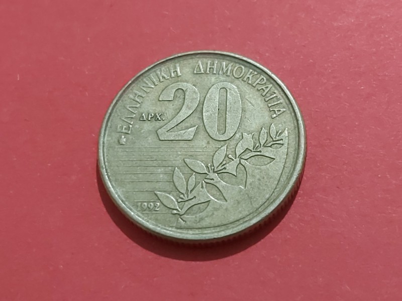 Grčka - 20 drahme 1992 god