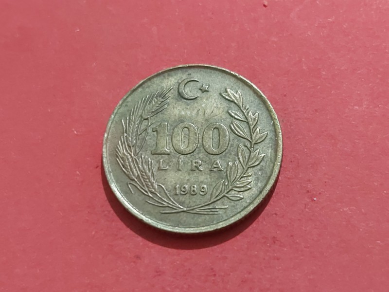 Turska - 100 lira 1989 god