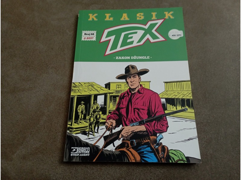 TEX - Zakon džungle (strip u boji)