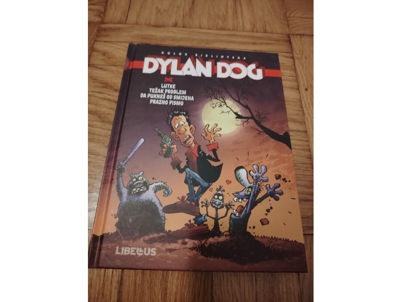 DYLAN DOG - kolor biblioteka 4 RASPRODATO