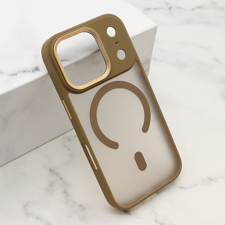 Maska SILKY MagSafe II za iPhone 17 Pro (6.3) braon