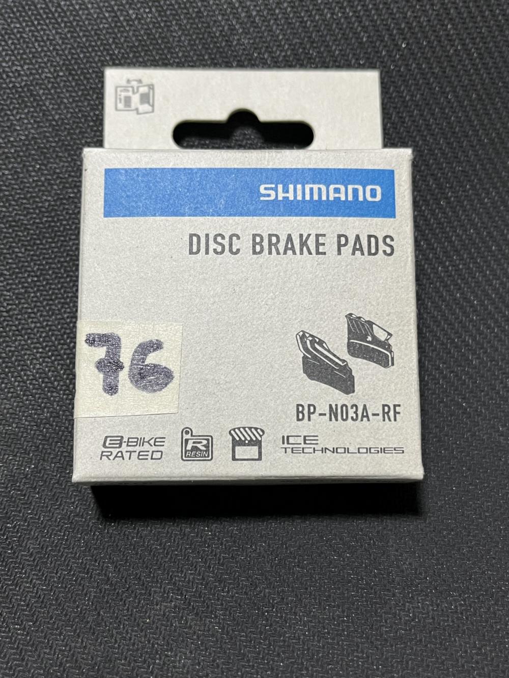Shimano Disc Brake Pads - N03A ResinIce-Tech 76