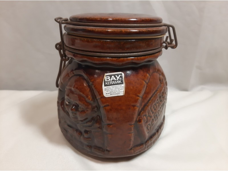 VTG BAY KERAMIK WEST GERMANY JAR-ĆUP TEGLA 1970' 1L