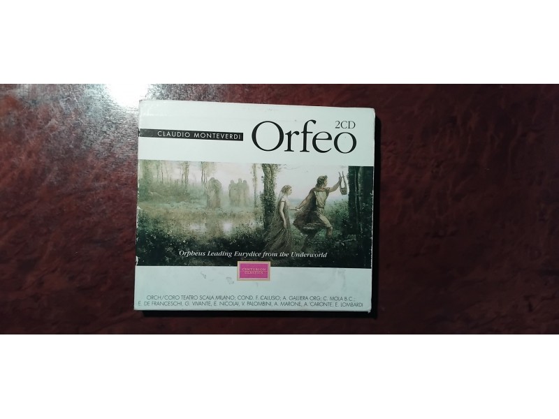 Claudio Monteverdi Orfeo 2CD