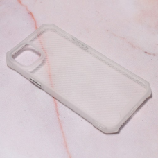 Futrola Carbon Crystal za iPhone 14 Plus 6.7 bela
