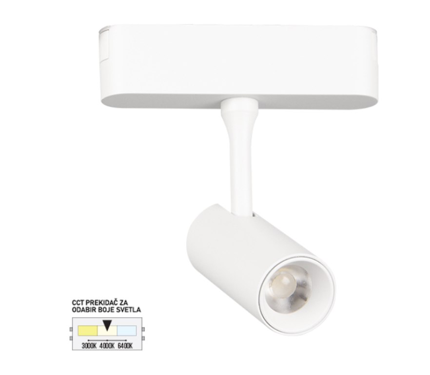 LED MAGNETNI REFLEKTOR ULTRA SLIM CCT FMS3001-7 WH FORMA
