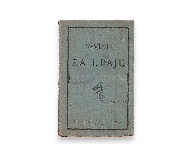 Savjeti za udaju : prievod /1904/