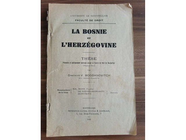 La Bosnie et L`Herzegovine