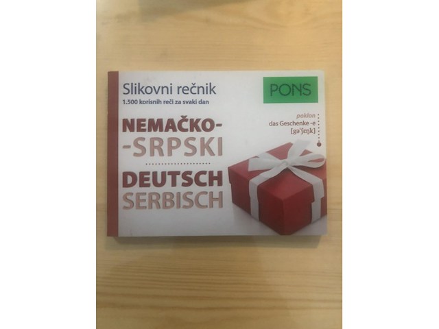 Rečnik slikovni nemačko-srpski - PONS
