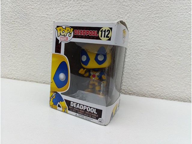 Marvel Funko Pop - Yellow Deadpool 112