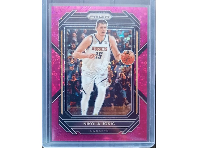 NIKOLA JOKIC 2022 PANINI PRIZM PINK DISCO /50