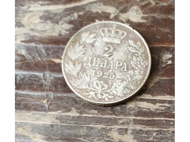 2 DINARA 1925 SM